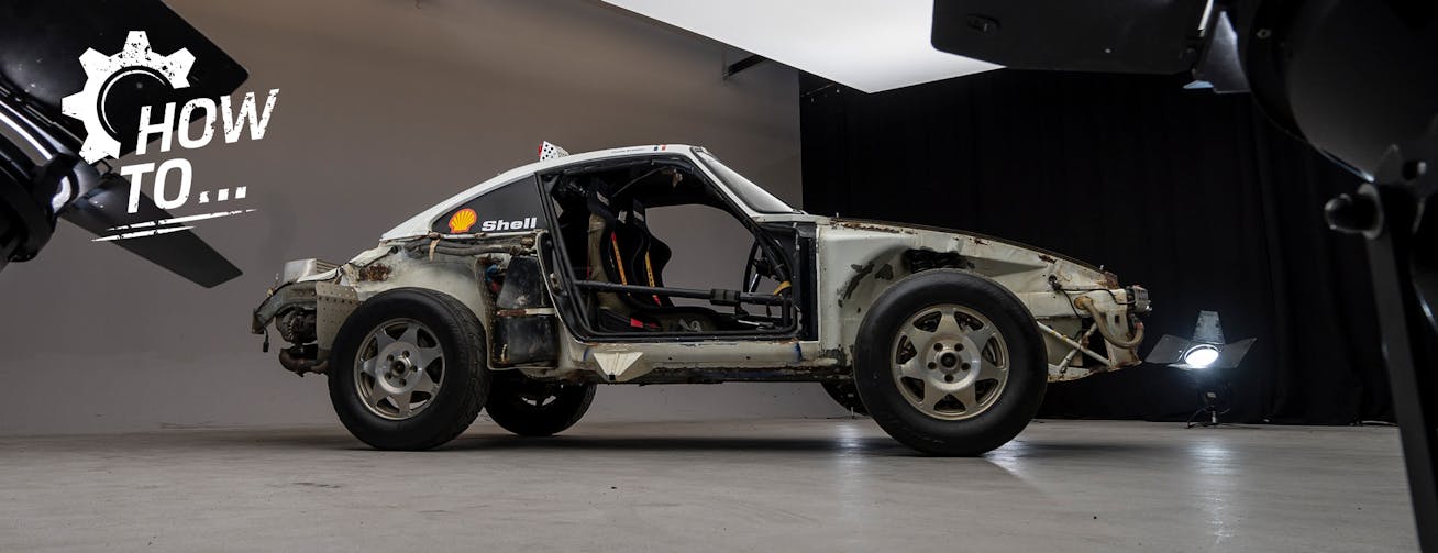 How a classic Porsche 959 Paris-Dakar race car was restored