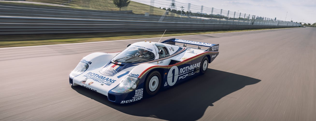 The legendary Porsche 956
