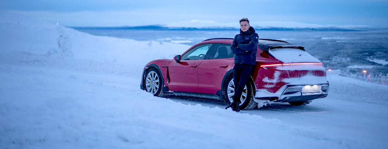 The Porsche guide to driving an electric car in snow and ice